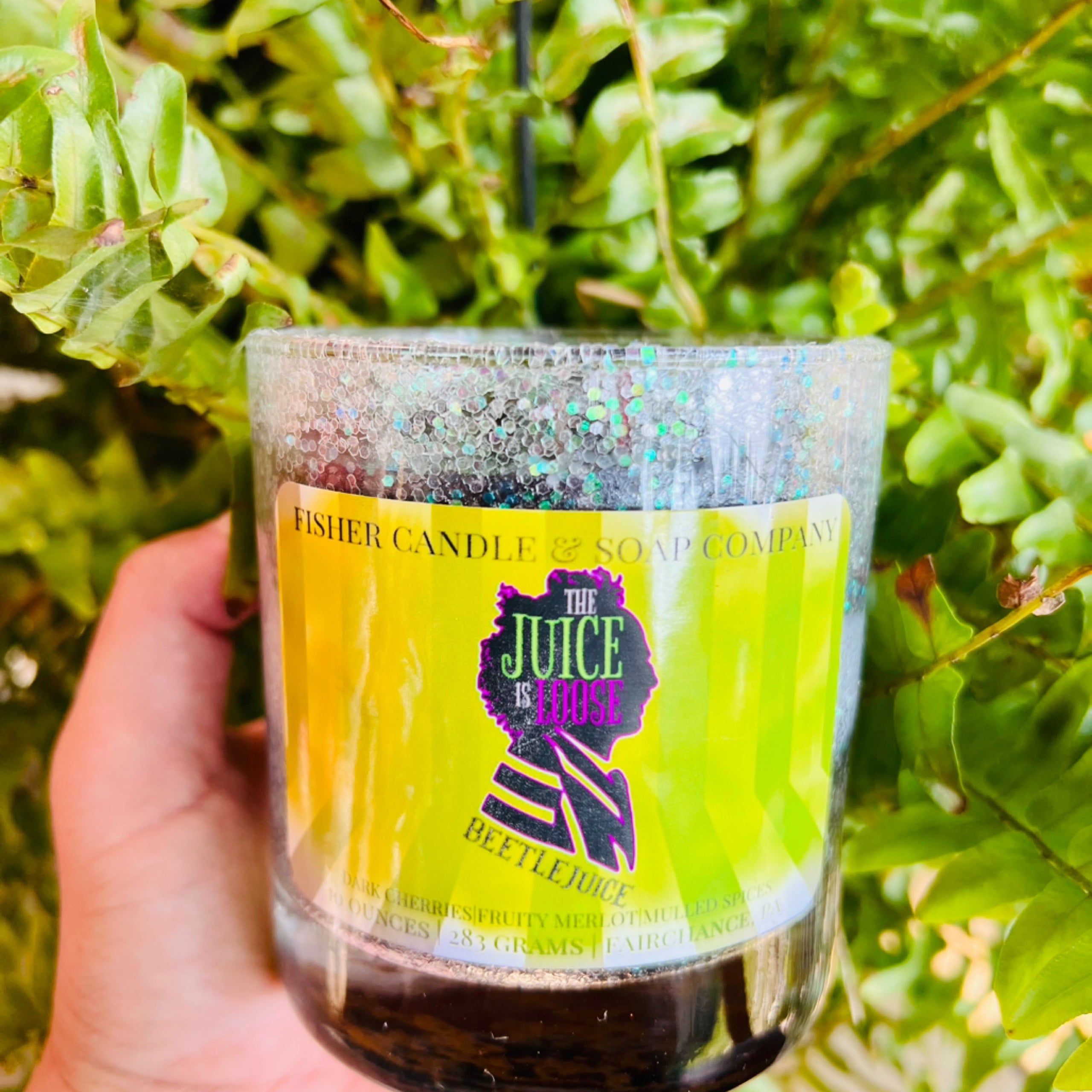 10OZ CANDLE- THE JUICE IS LOOSE | Fisher Candle & Soap Co.